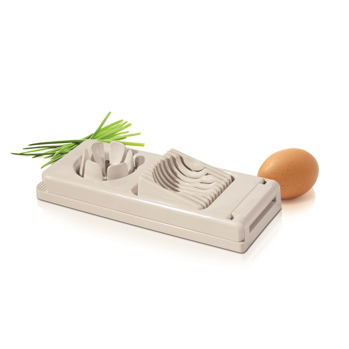 Modern House, eggedeler dobbel hvit - Kitchn.no