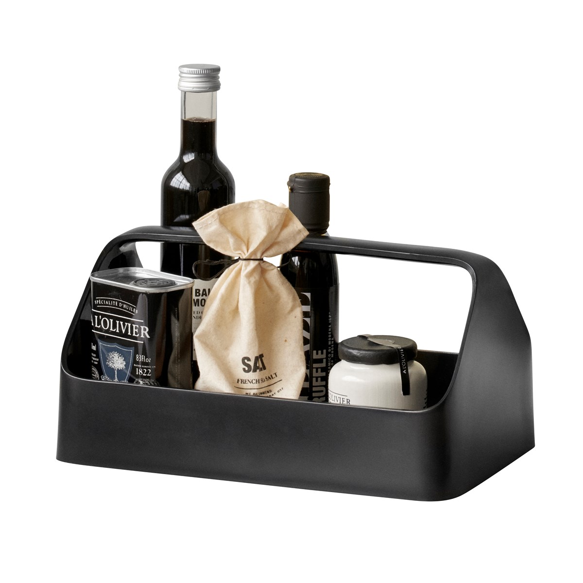 Rig-tig, handy-box oppbevaringsboks sort - Kitchn.no