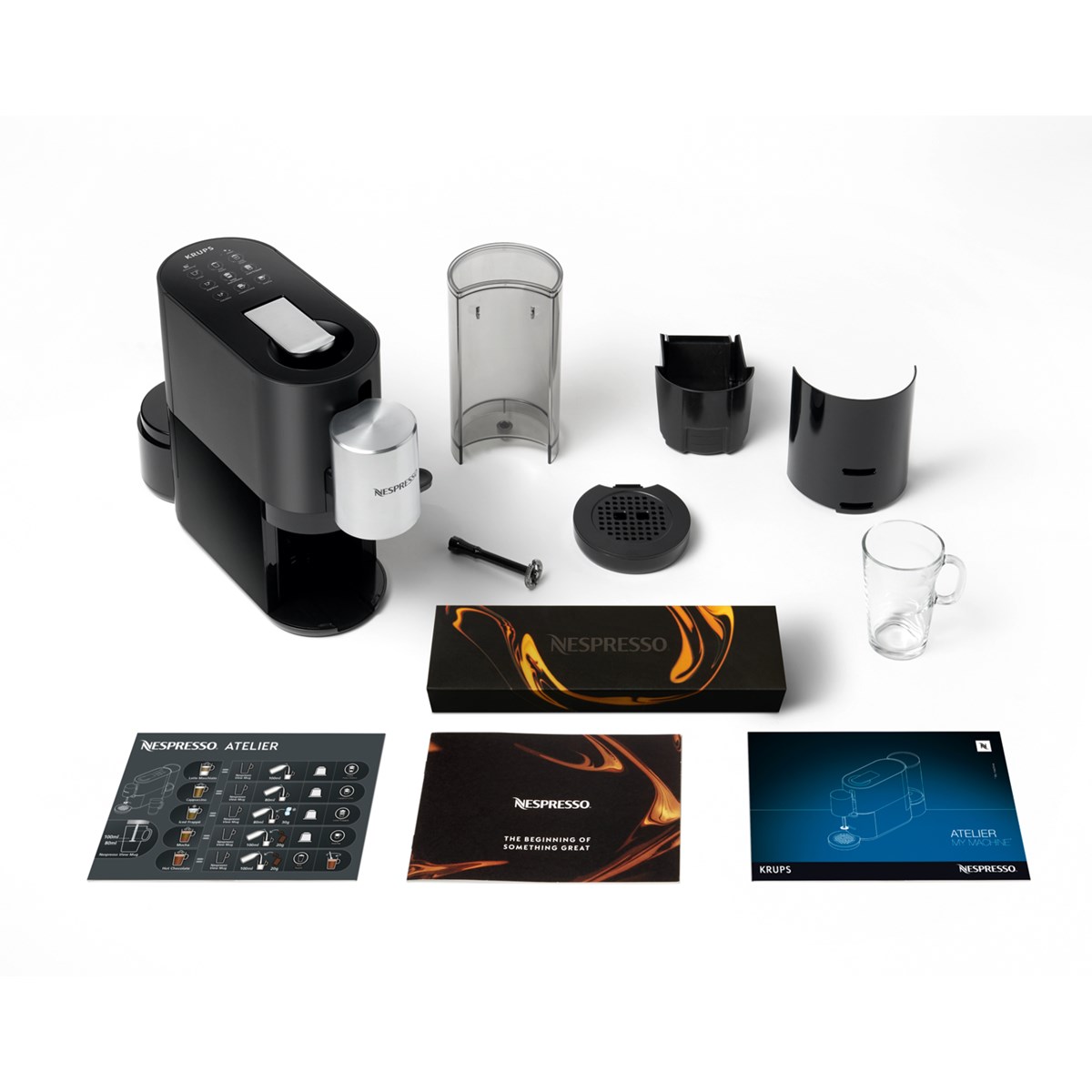 Nespresso, Atelier 1l black - Kitchn.no